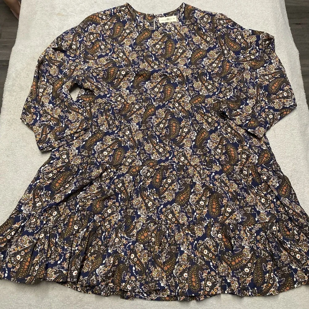 NATURAL LIFE | Dresses | Natural Life Mini Dress Medium Floral Paisley ...